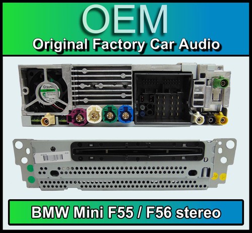 Mini Cooper Sat Nav CD player DAB radio BMW F55 F56 stereo, satellite ...