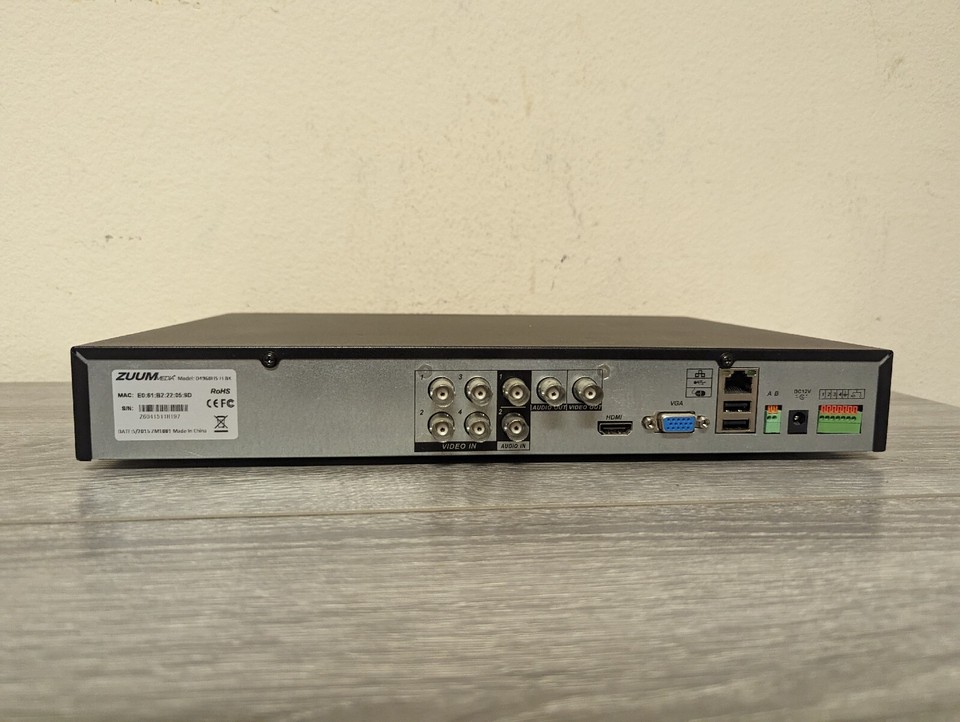Zuum Media 1080P HDMI DVR Video Recorder for CCTV Security System | eBay