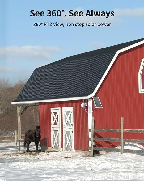 Oculview 4G LTE Security Camera | Solar | 2K HD WiFi Needed | WHITE ...