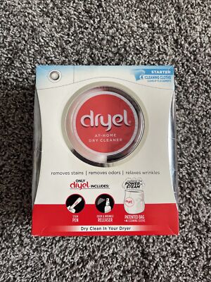 Dryel At-Home Dry Cleaner Laundry Starter Kit Includes 4 Cleaning ...