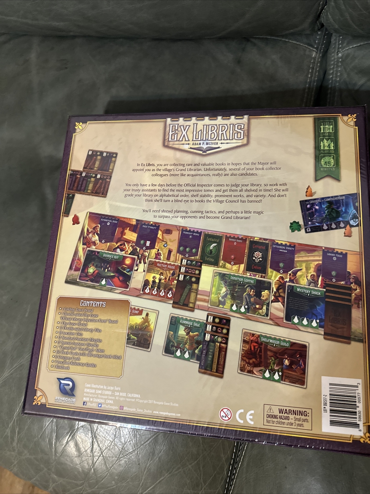 NEW Ex Libris Board Game (Renegade Game Studios, 2017) 859930005773| eBay