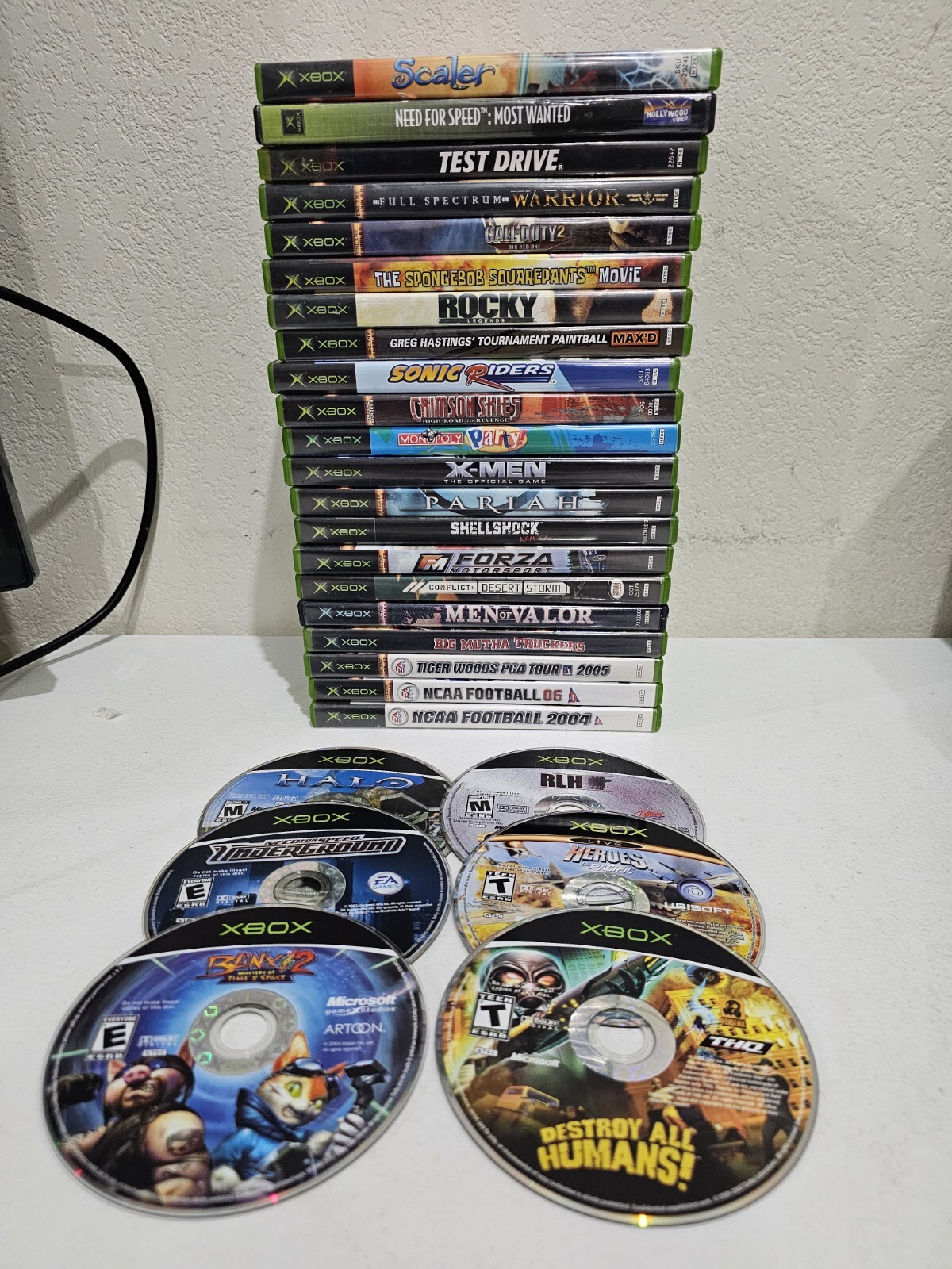 HUGE Original Xbox Games Lot Bundle (#1) 27 Games RARE GAMES ...