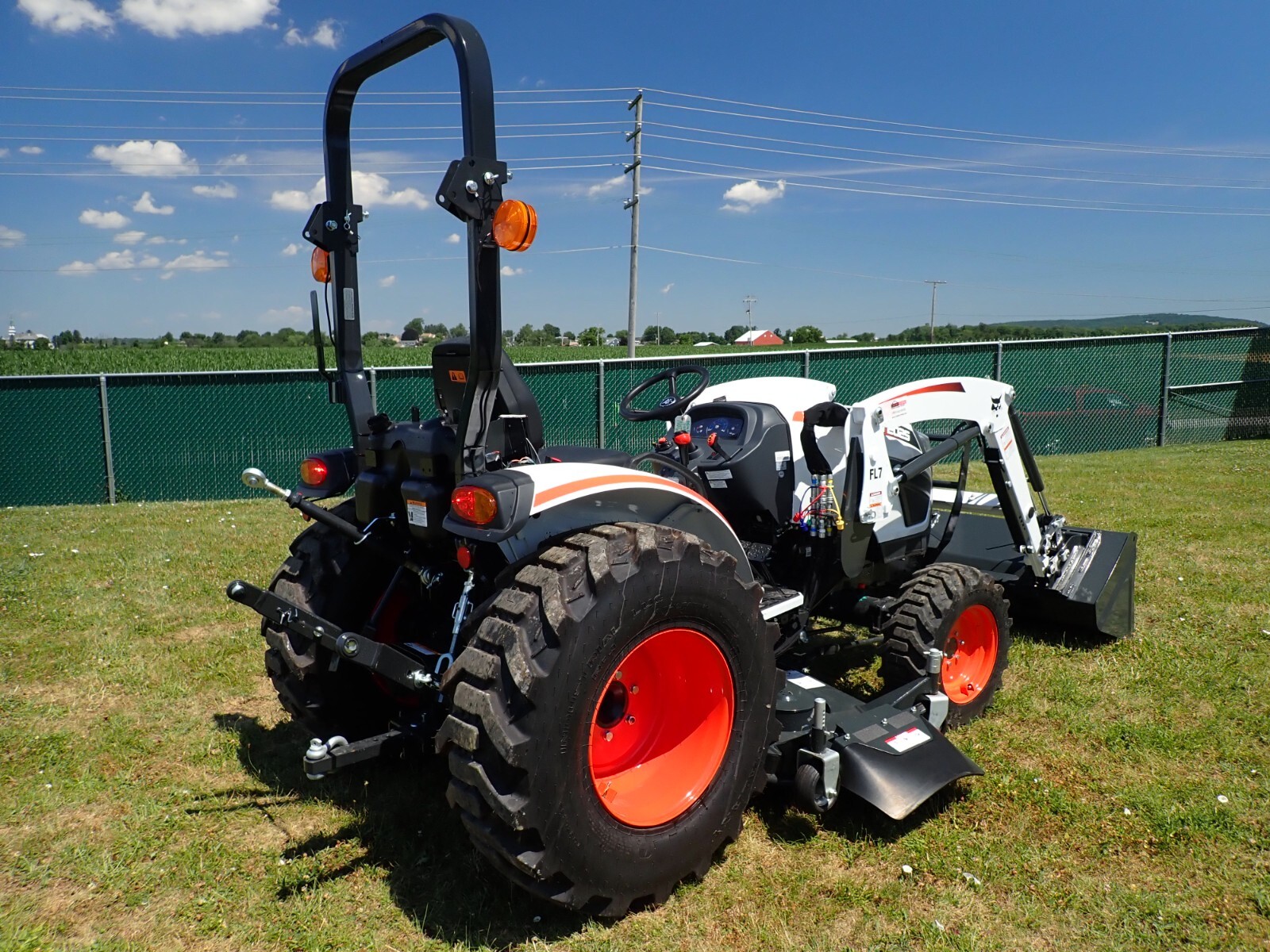 NEW BOBCAT CT2025 COMPACT TRACTOR W/ LOADER & 60" BELLY MOWER, 9X3 ...