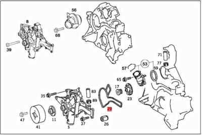 Genuine MERCEDES Sealing shim 1122010180 | eBay