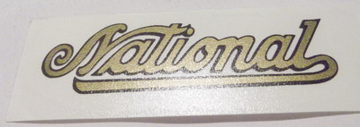 "NATIONAL" LOGO DECAL/STICKER CASH REGISTER for receipt boxes +++ | eBay