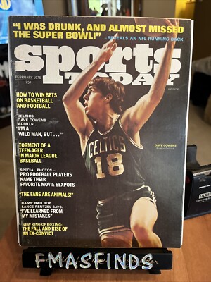 Q1 1975 DAVE COWENS CELTICS February Sports Today Magazine Basketball ...