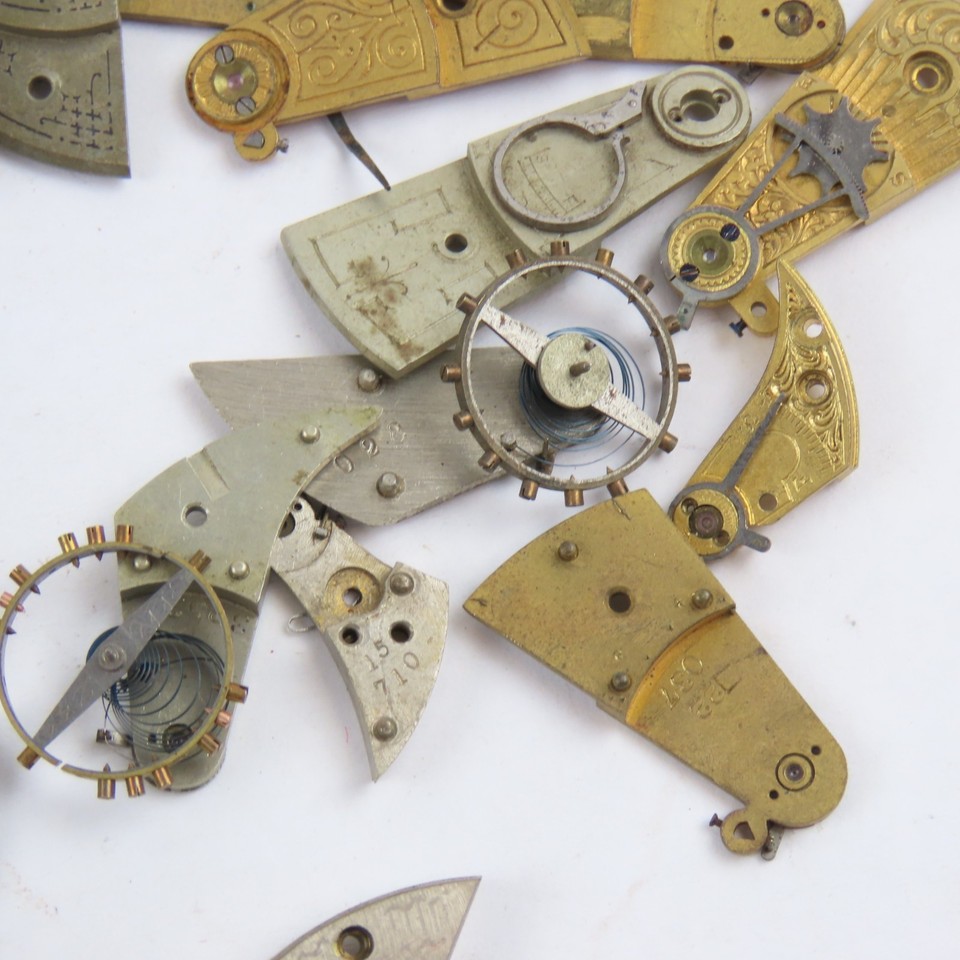 Larger Assortment of American Balance Bridge with Regulators and Jewels ...