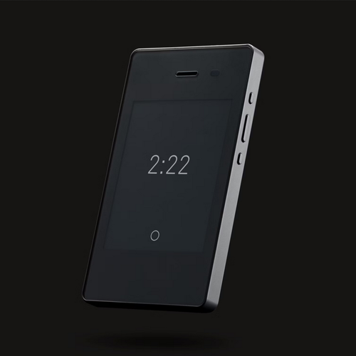 The Light Phone II 4G LTE Unlocked NA + Silicone Case, Night Black, 8GB ...