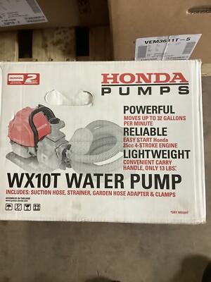 Honda Water Pump WX10TA | eBay