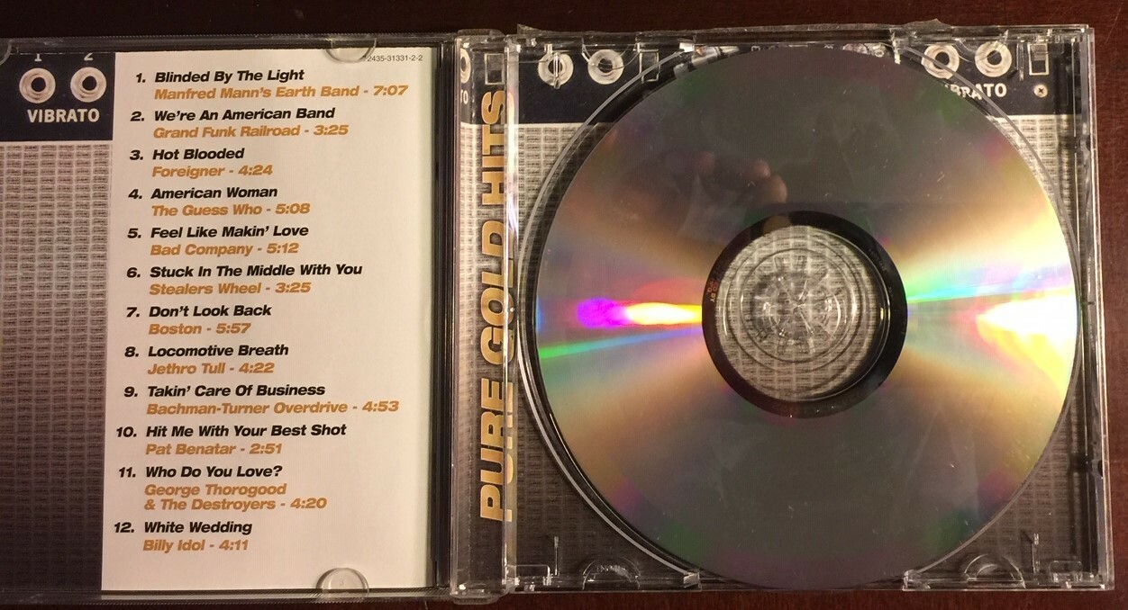 ROCK OUT to 100% CLASSIC ROCK CD By Compass Productions from 2001 a ...