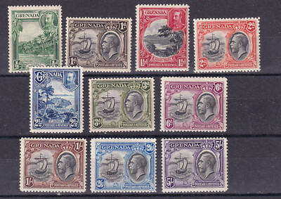 (grenada)1934 SG 135/44 Sc 114/23 set MH,ship,king w1034 | eBay