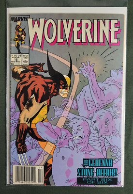 Wolverine #16 Vintage Marvel Comics Mid November 1989 (Bag & Board) | eBay