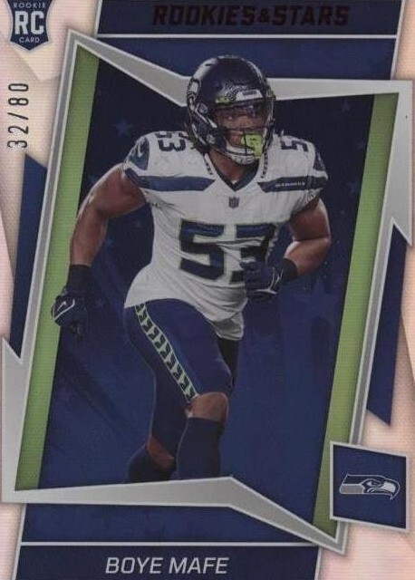 2022 Panini Rookies & Stars - Rookies Boye Mafe #189 Longevity /80 (RC ...