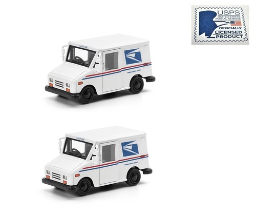 2PCS- 2.5" USPS LLV United States Postal Service Mail Diecast Model ...