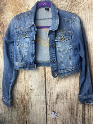 Girls G Unit Jean Jacket Blue Size Medium | eBay