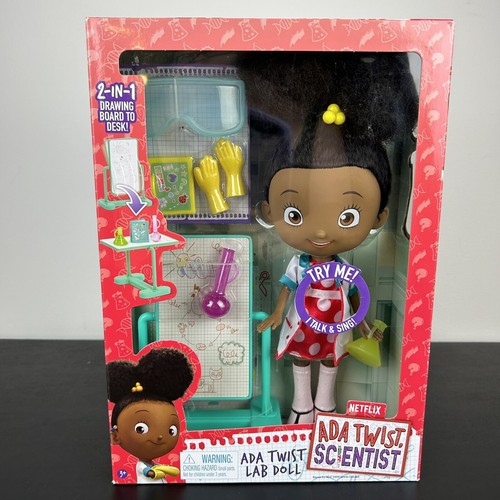 Ada Twist Scientist Lab Doll Netflix Show Talking & Singing 12 inch ...