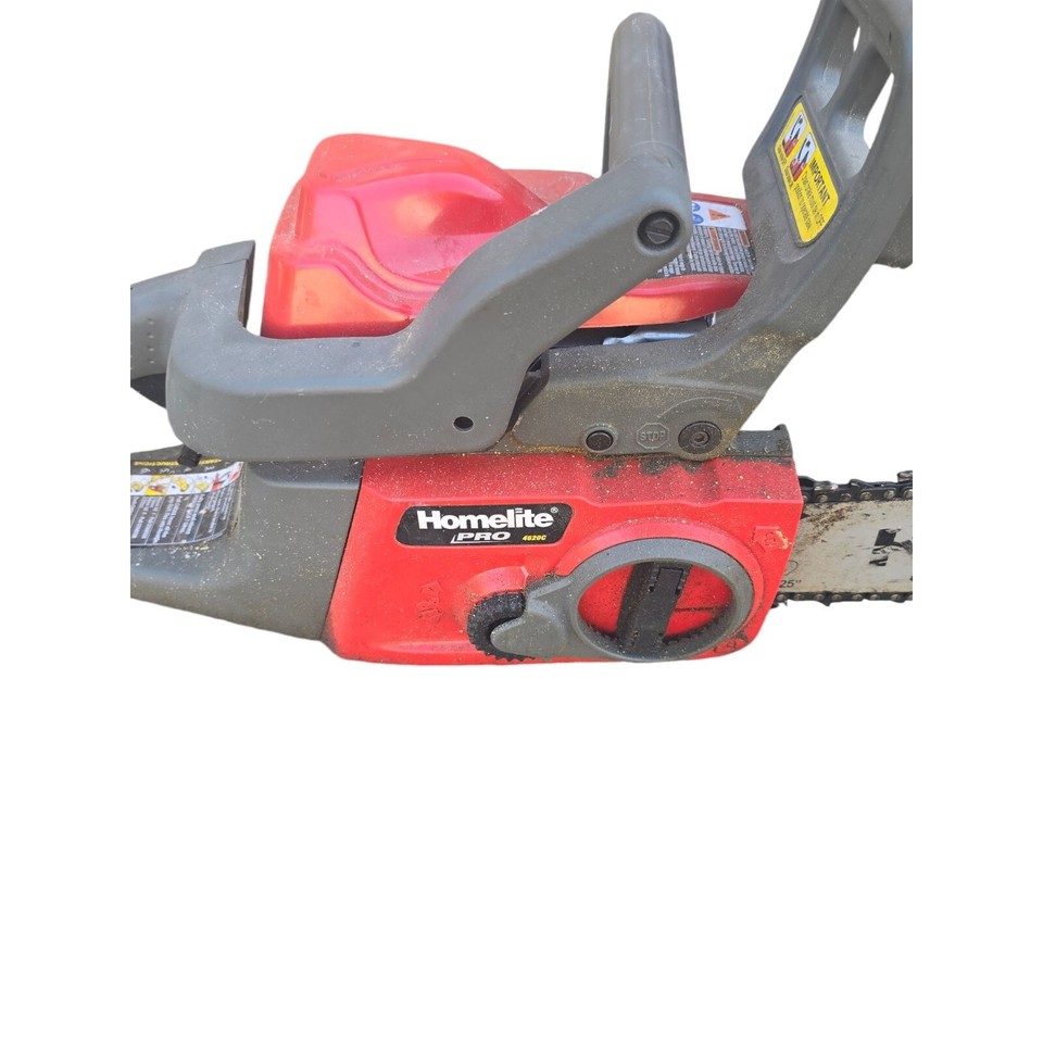 Homelite Pro 46cc Chainsaw With 20in Bar & Case Runs and Working Model ...