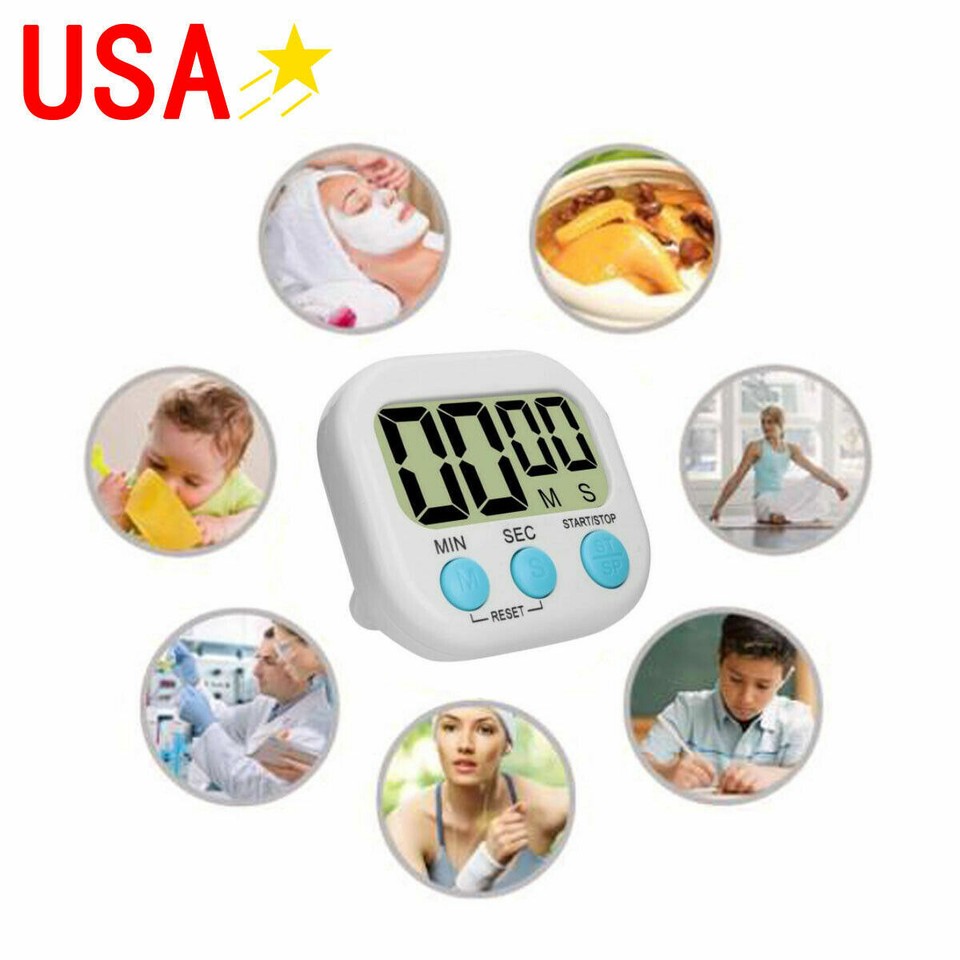 Mini timer home office kitchen soup cooking countdown exercise | eBay