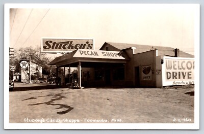 Stuckey's Toomsuba Mississippi MS Gas Station Cline c1950 Real Photo ...