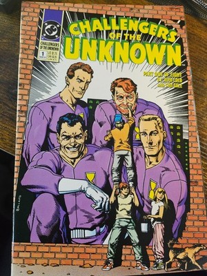 DC Comics Challengers of the Unknown #1 March 1991 Part One of Eight ...
