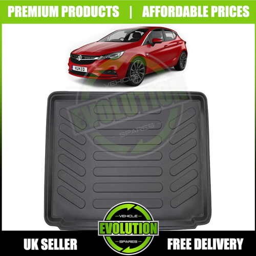 Tailored Boot tray liner car mat fits VAUXHALL ASTRA K 2015-2021 MK7 ...
