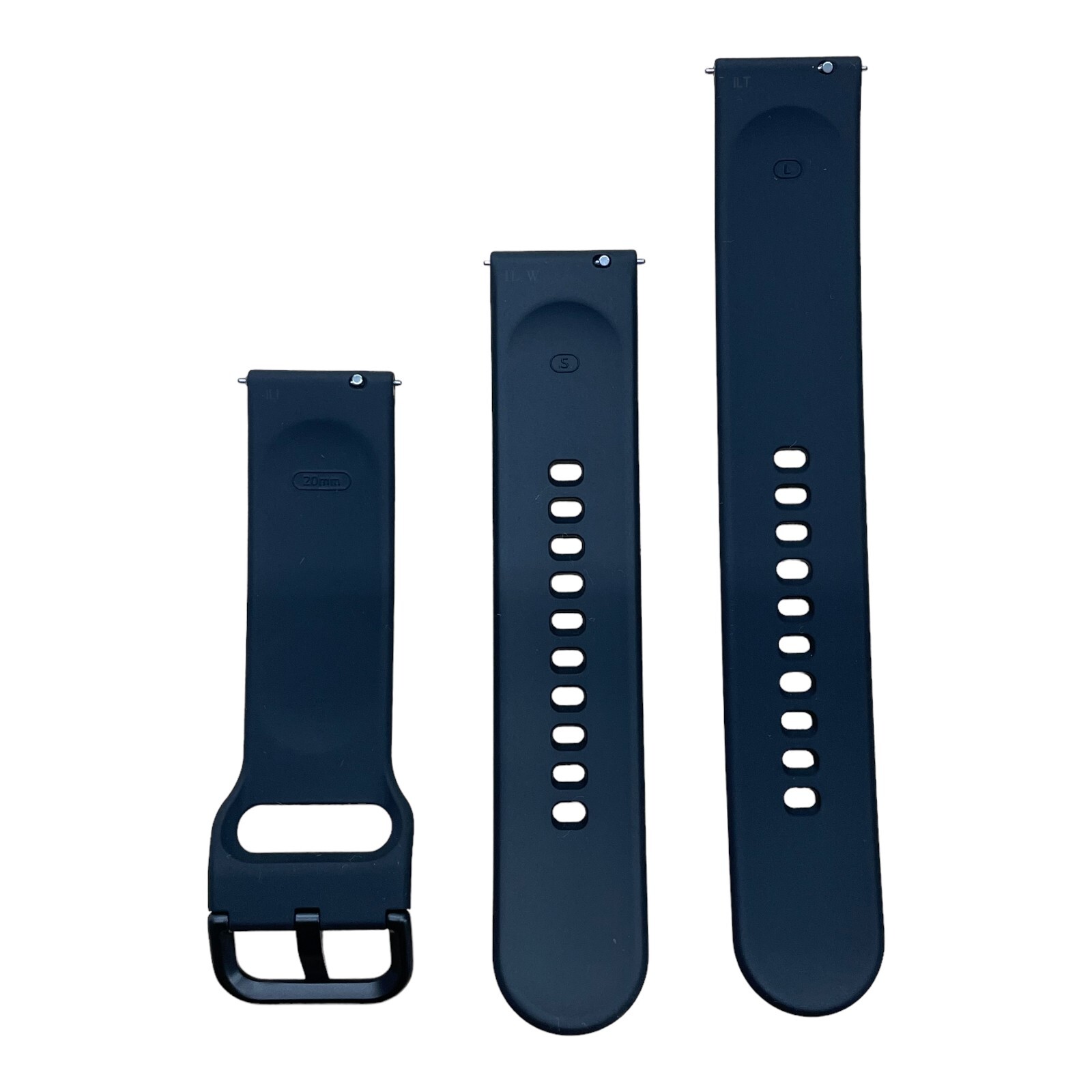 Original Samsung Active 1 SM-R500 20mm Watchband Wrist Band S/M + M/L ...