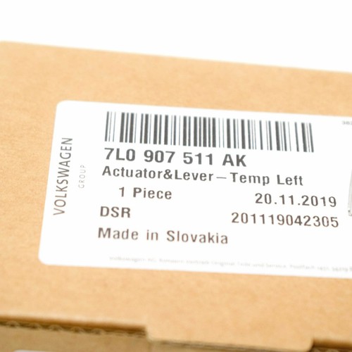 NEW AUDI Q7 4L LEFT HEATER MOTOR FLAPER ACTUATOR 7L0907511AK 2015 ...