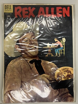 Vintage Dell 1955 Rex Allen Comic #16 | eBay