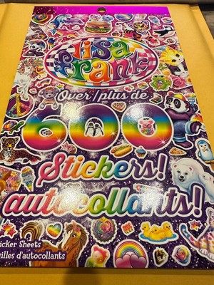 LISA FRANK Sticker Book Over 600 Stickers. NEW, Lot of 3 | eBay