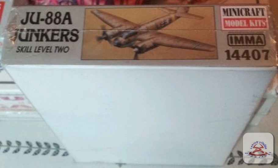 Minicraft model kits junkers JU-88 A-4 New Sealed in factory plastic ...