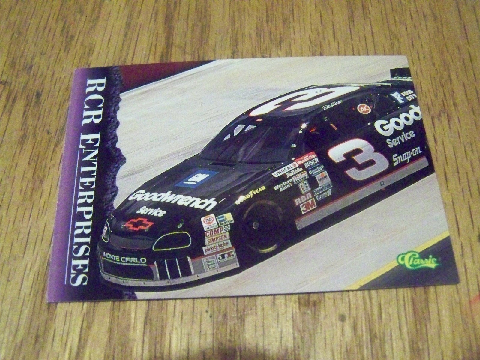 RCR ENTERPRISES 1996 CLASSIC NASCAR RACING TRADING CARD | eBay