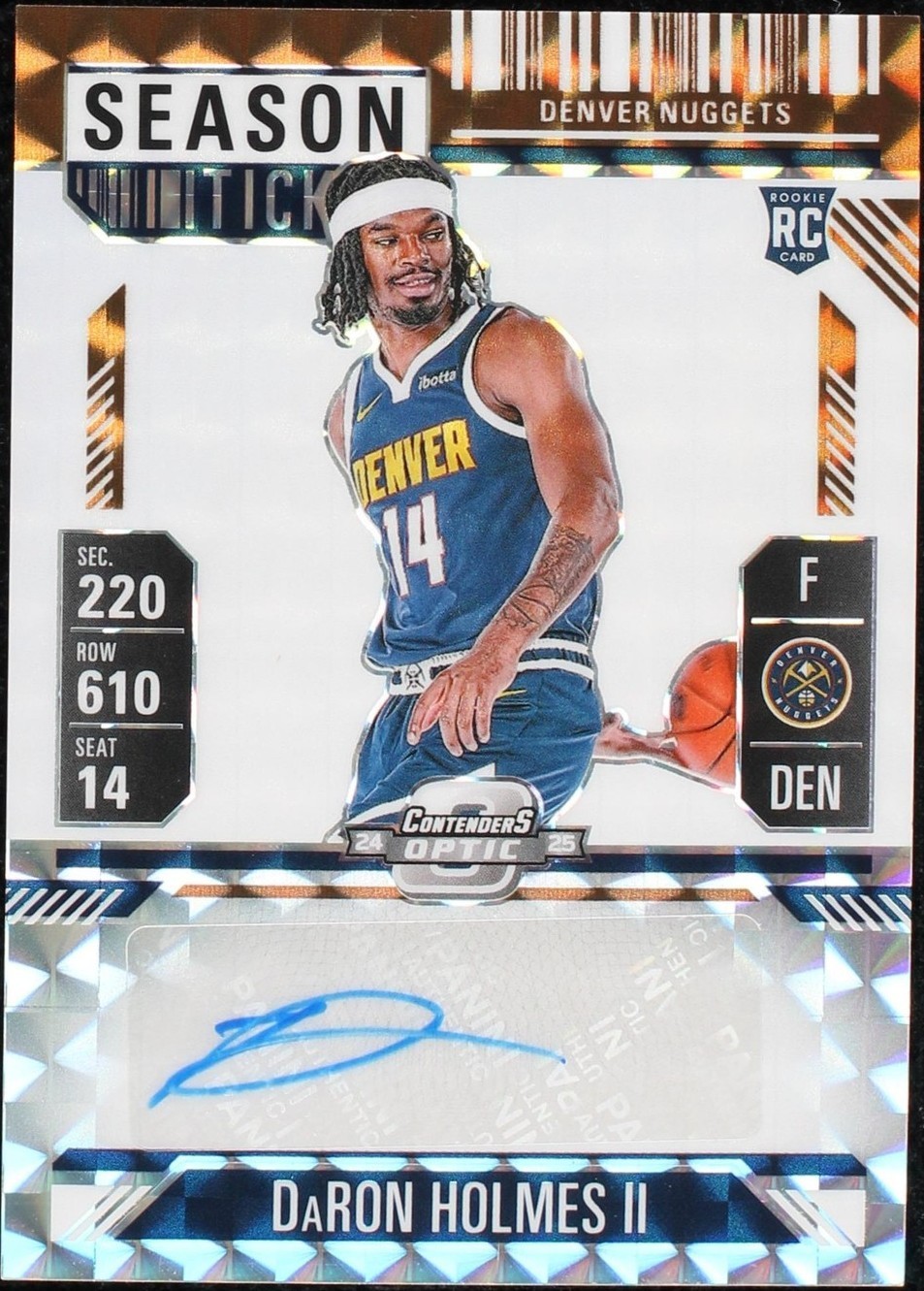 2024-25 Panini Mosaic - Rookie Season Ticket DaRon Holmes #RST-HOL ...