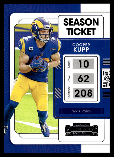2021 Panini Contenders Cooper Kupp #55 Los Angeles Rams NFL Football | eBay