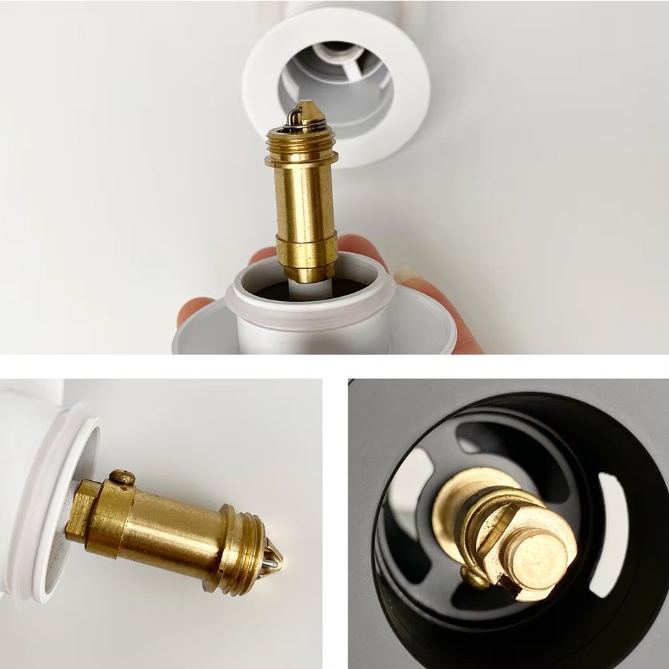 2PCS Basin Waste Pop Up Internal Spring Mechanism Click Clack Spring ...