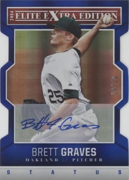 2014 Panini Elite Extra Edition - Status Blue Die-Cut Signatures #44 ...