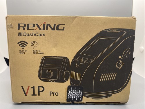 Rexing V1P Pro Car Dash Cam Dual 1080p Full HD Front and Rear 170° Wide ...