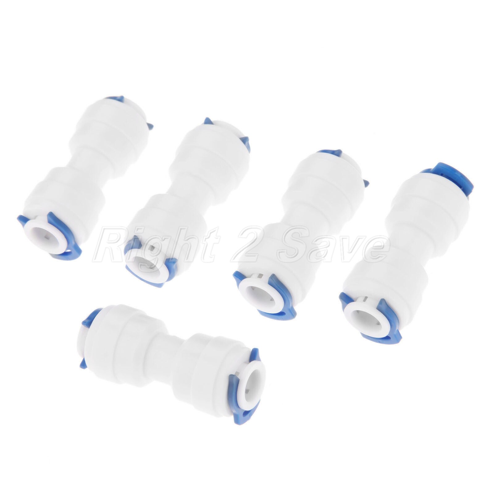 5pcs Straight Water Filter Connectors RO System Pipe Coupling ...