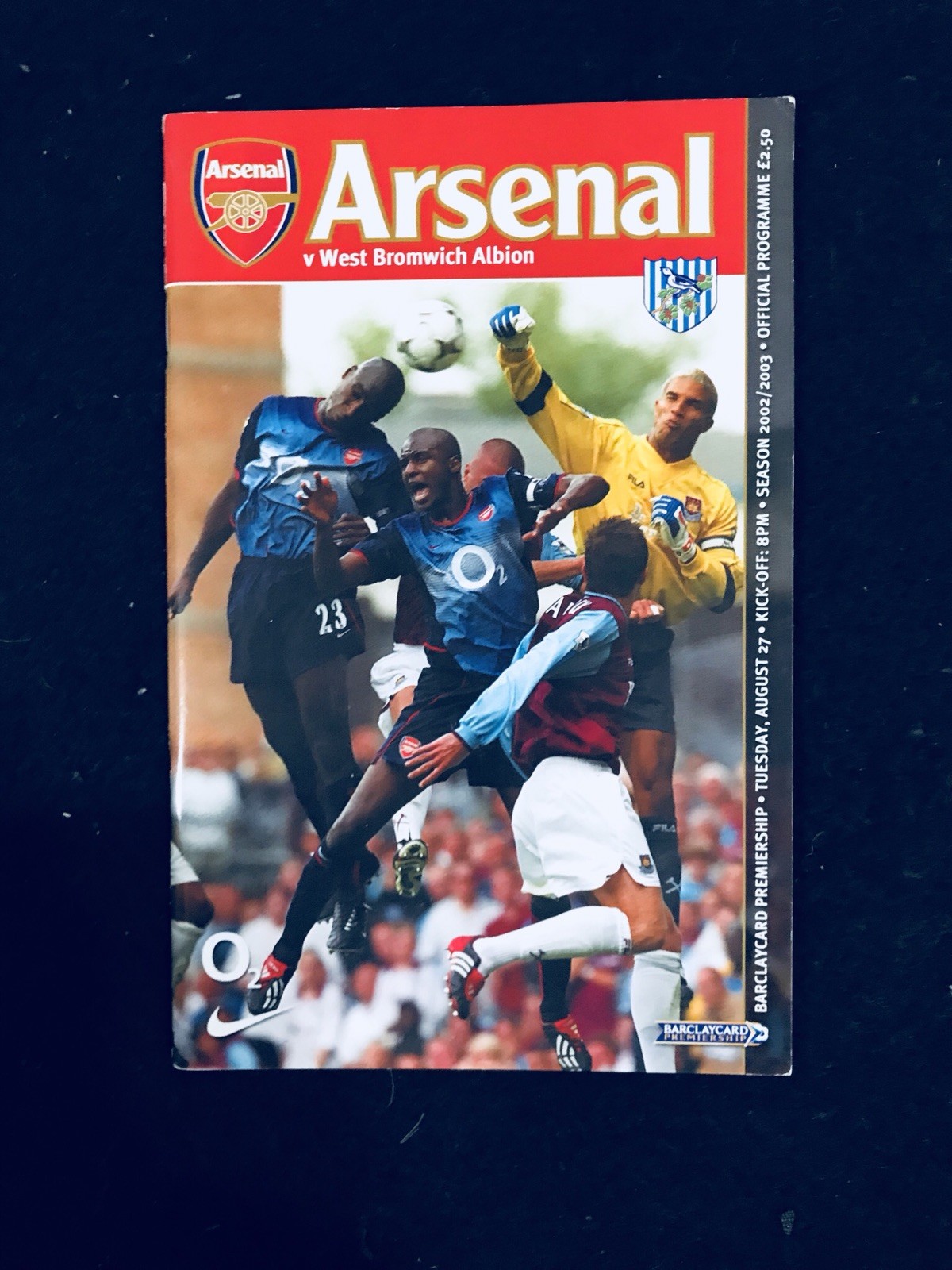 The official Arsenal Magazine :Golden Era of Henry,Beckham,Wenger 2003/ ...