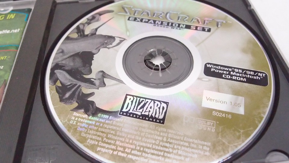 StarCraft (PC, 1998) Blizzard Big Box Game Of The Year Protoss Cover ...