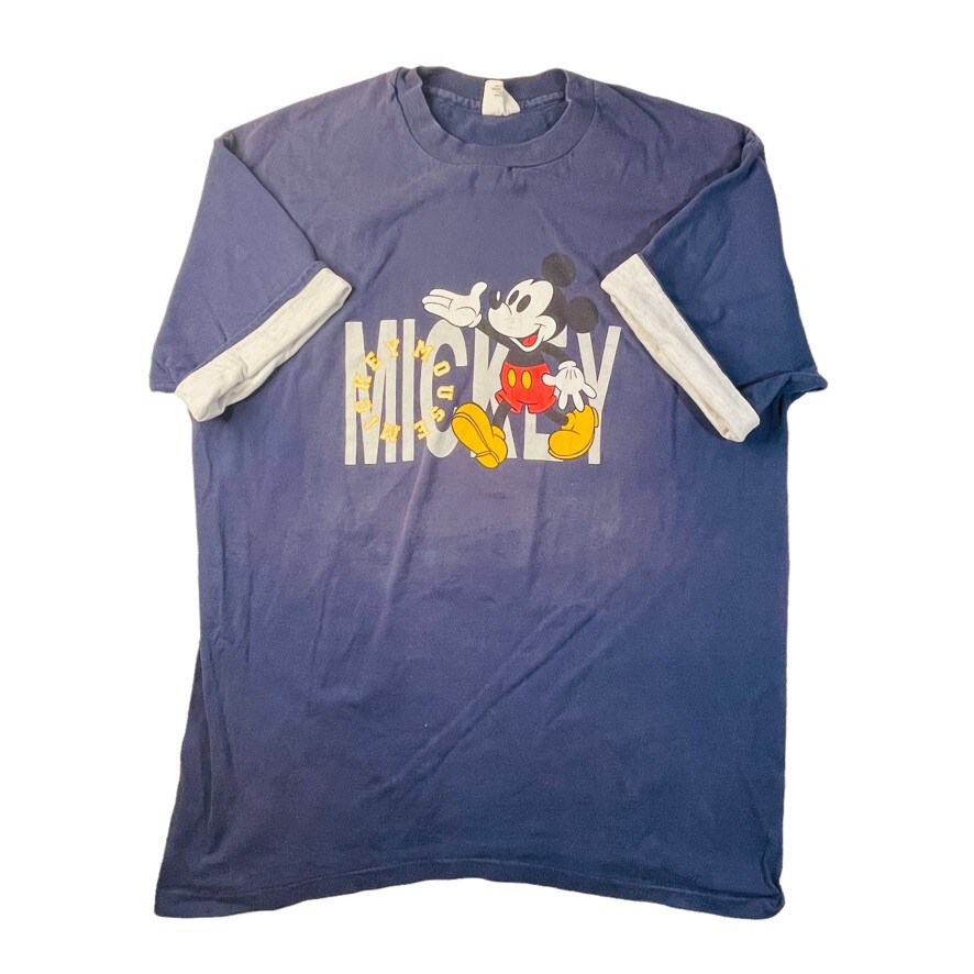 Vintage Walt Disney Mickey Mouse 90s single stitch ma… - Gem
