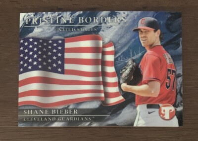 2022 Topps Pristine, Shane Bieber #PB-19, Pristine Borders Insert | eBay