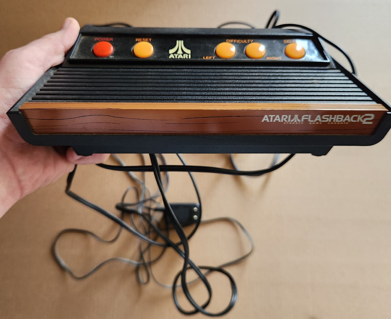 Atari Flashback 2 Plug and Play Console, Controllers, Wires & 40 Built ...