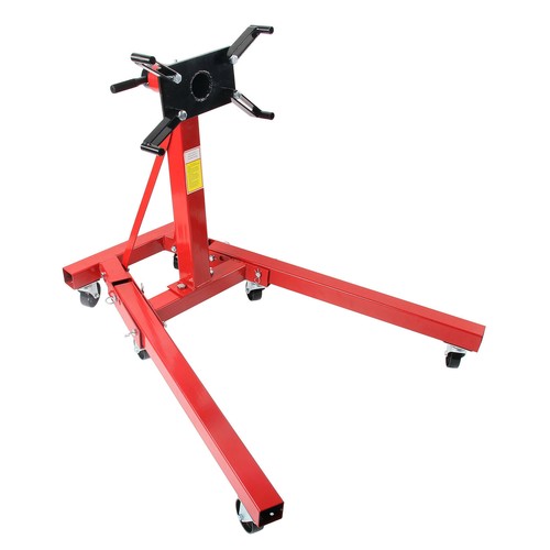 2000LBS Rotating Engine Stand Steel Motor Hoist Dolly w/Adjustable ...