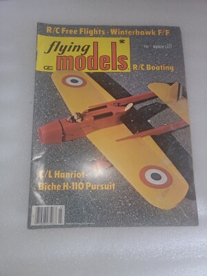 FLYING MODELS Vol. 80 #3 (#477) March 1977 Carstens Publ. Uncertified ...