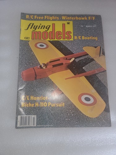 FLYING MODELS Vol. 80 #3 (#477) March 1977 Carstens Publ. Uncertified ...