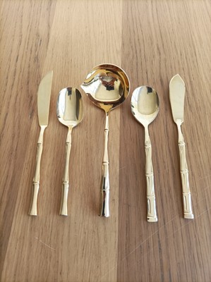 Miscellaneous Pieces of Supreme Vermai Gold Plated Cutlery | eBay UK