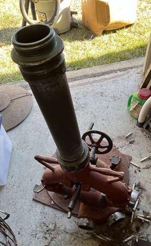 Vintage Akron Brass Deluge Fire Water Cannon Monitor Deck Gun | eBay