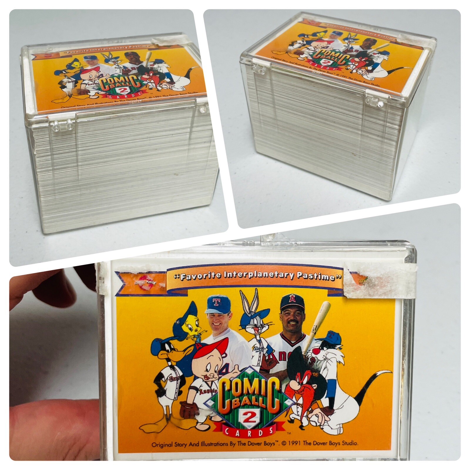 1991 Comic Ball 2 Cards Complete Set 1-198 Looney Tunes Baseball | eBay