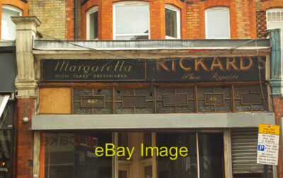Photo 6x4 Old shop signs Crouch End ... revealed as part of the ...