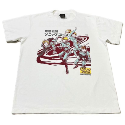 VTG Sonic Youth XL The Astronauts Japan Tour White Kurt VTG Sonic Youth XL The Astronauts Japan Tour White Kurt